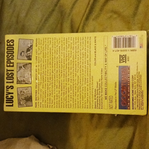 Other | Lucys Lost Episodes Vhs | Poshmark